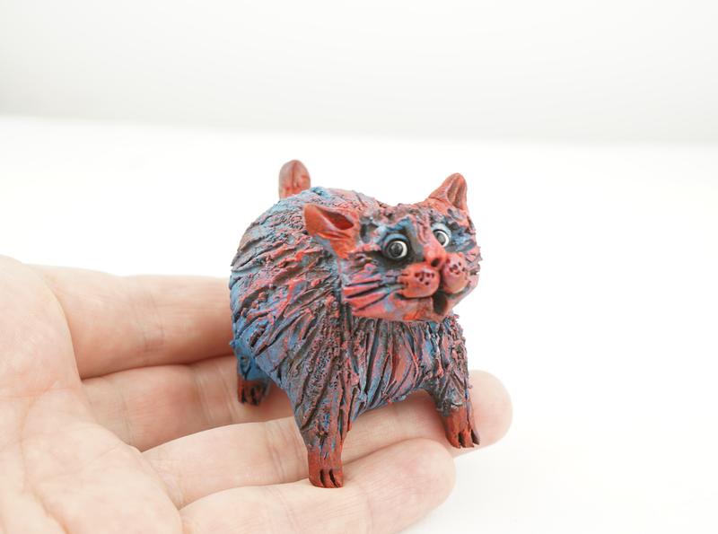 Фігурка кіт інтерєрний — ціна 94 грн у каталозі Статуетки Купити товари для дому та побуту за