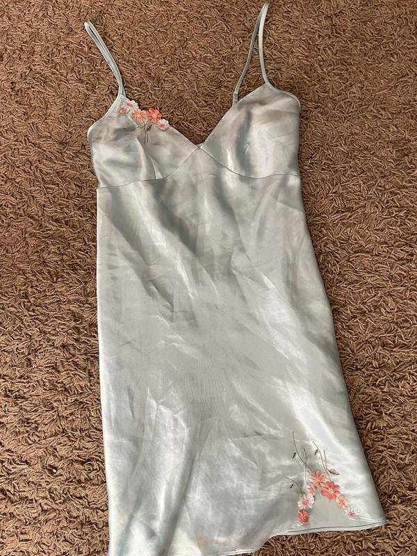 Атласний пенюар з вишивкою 🔥🔥🔥 — ціна 160 грн у каталозі Пеньюари Купити жіночі речі за