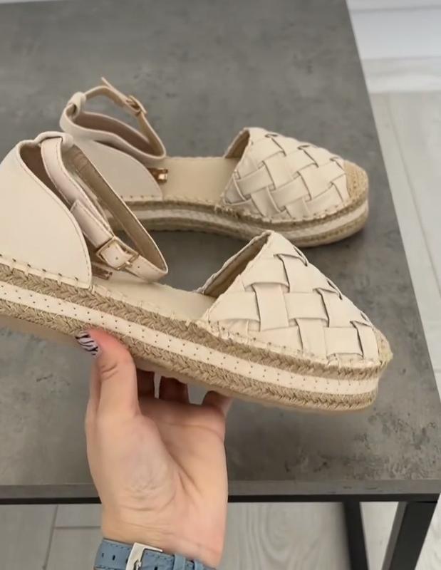 Шкіряні еспадрильї ♥️ — ціна 1100 грн у каталозі Еспадрільї Купити жіночі речі за доступною