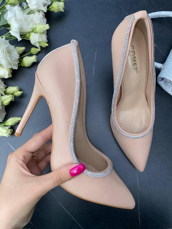 Лодочки з камінчиками — ціна 1322 грн у каталозі Туфлі Купити жіночі речі за доступною ціною на