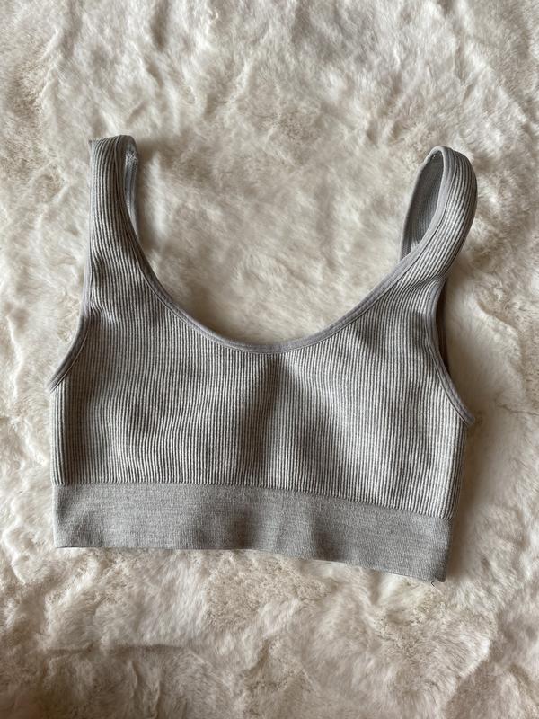 Топік сірий — ціна 60 грн у каталозі Топи Купити жіночі речі за доступною ціною на Шафі