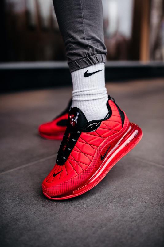 Кроссовки мужские найк nike air max 720-818 red, красные демисезон аир ...