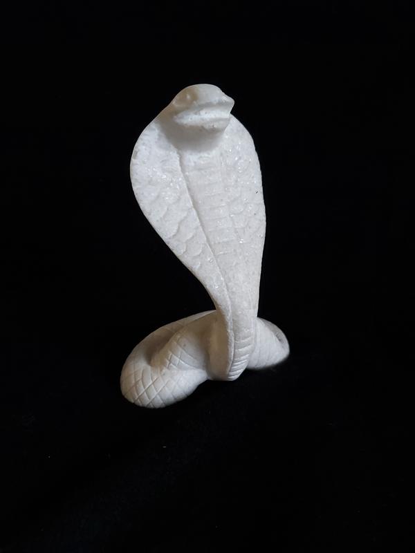 Мраморная статуэтка змея — цена 785 грн в каталоге Статуэтки Купить товары для дома и быта по