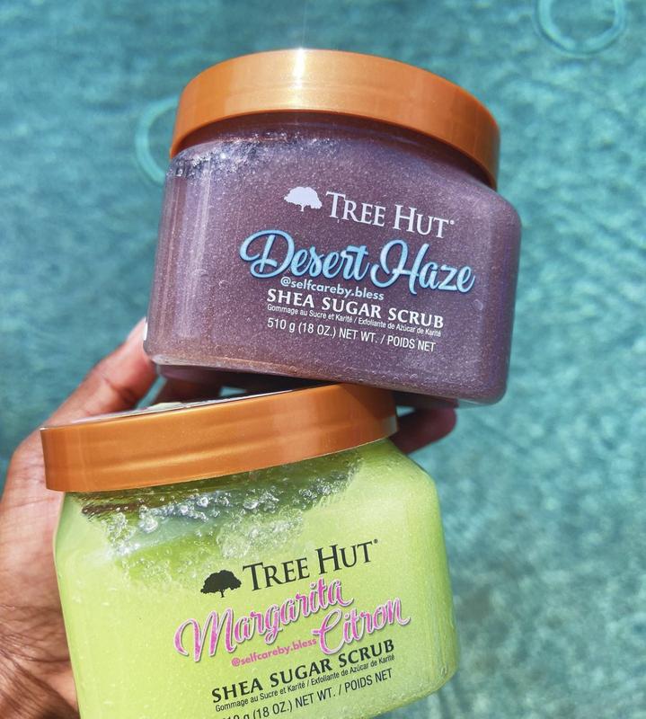 Tree hut body scrub store