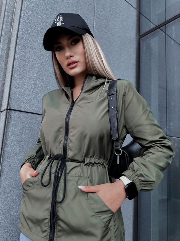 520 грн💚жіноча вітровка вітрівка курточка плащовка верхній одяг легка — ціна 520 грн у каталозі