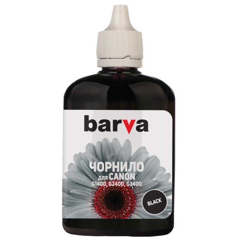 Чорнило для canon gi-490 bk спеціальне 90 г, пігментне, чорне barva ...