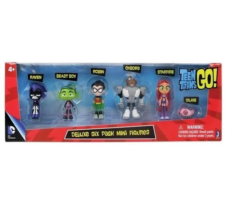 Юные титаны, вперед подростки титаны teen titans go deluxe мини фигурки ...