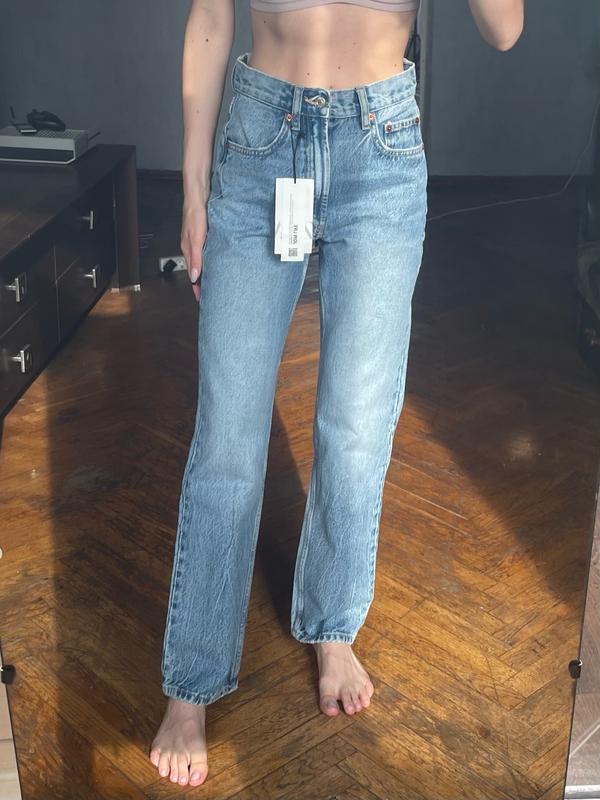 Прямі джинси zara — ціна 850 грн у каталозі Джинси Купити жіночі речі ...