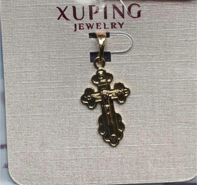 Підвіска хрестик — ціна 95 грн у каталозі Підвіски Купити аксесуари за доступною ціною на Шафі