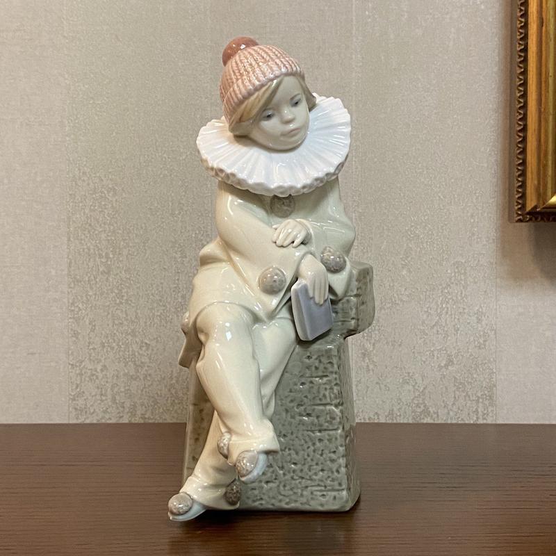 Фарфоровая статуэтка Lladro «пьеро — цена 3300 грн в каталоге Статуэтки Купить товары для дома