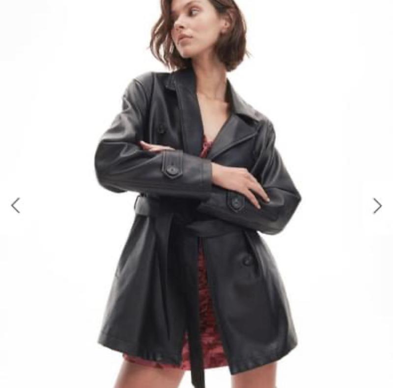 Куртка тренч Zara — ціна 3290 грн у каталозі Плащі Купити жіночі речі за доступною ціною на Шафі