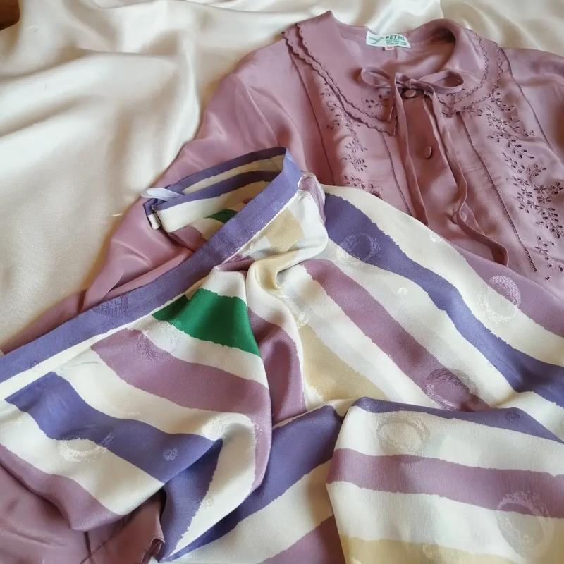 Шовкова міді спідниця — ціна 420 грн у каталозі Міді спідниці Купити жіночі речі за доступною