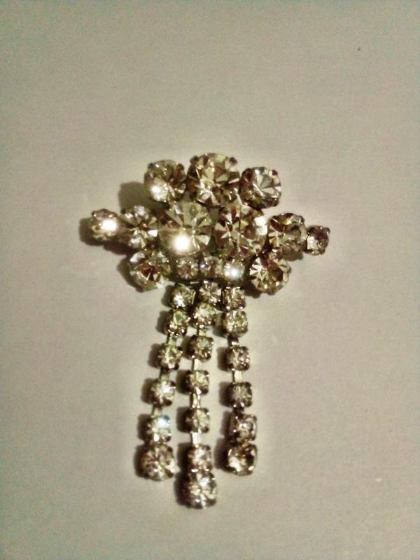 Брошка вінтажна водопад — ціна 125 грн у каталозі Брошки Купити аксесуари за доступною ціною на