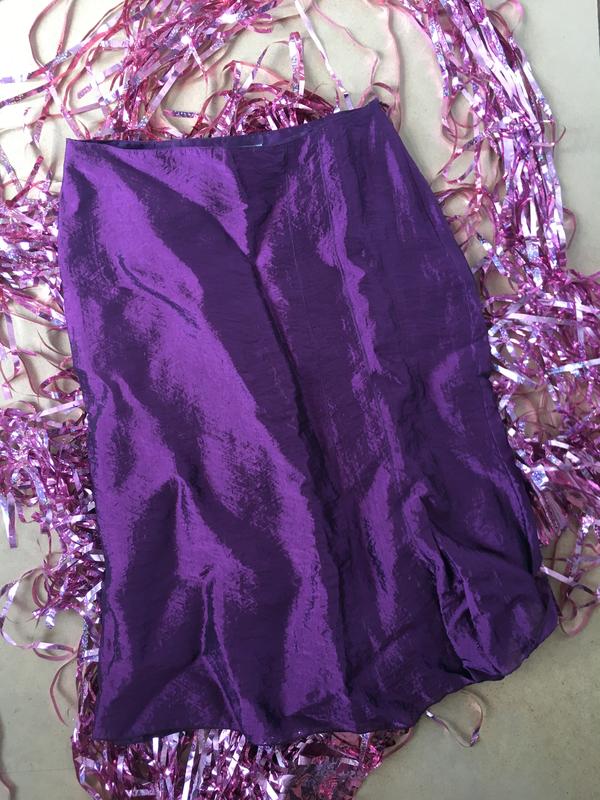 Фіолетова міді спідниця — ціна 350 грн у каталозі Міді спідниці Купити жіночі речі за доступною