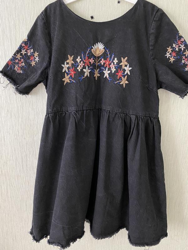 Джинсова сукня — ціна 650 грн у каталозі Короткі сукні Купити жіночі речі за доступною ціною на