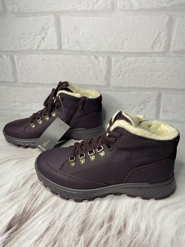Зимние, кожаные ботинки ecco exostrike с gore-tex, оригинал - 36р, 37р ...