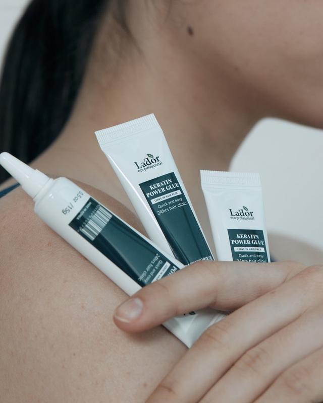 Сыворотка-клей для секущихся кончиков lador keratin power glue 15 мл ...