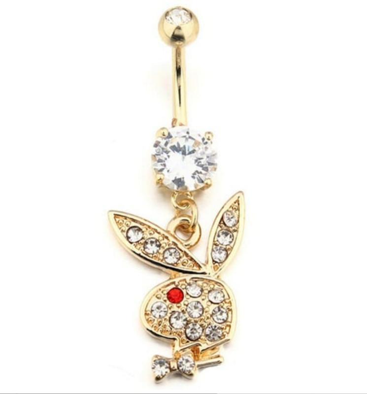 Пірсінг пупка зайка — ціна 180 грн у каталозі Сережки для пірсингу Купити аксесуари за