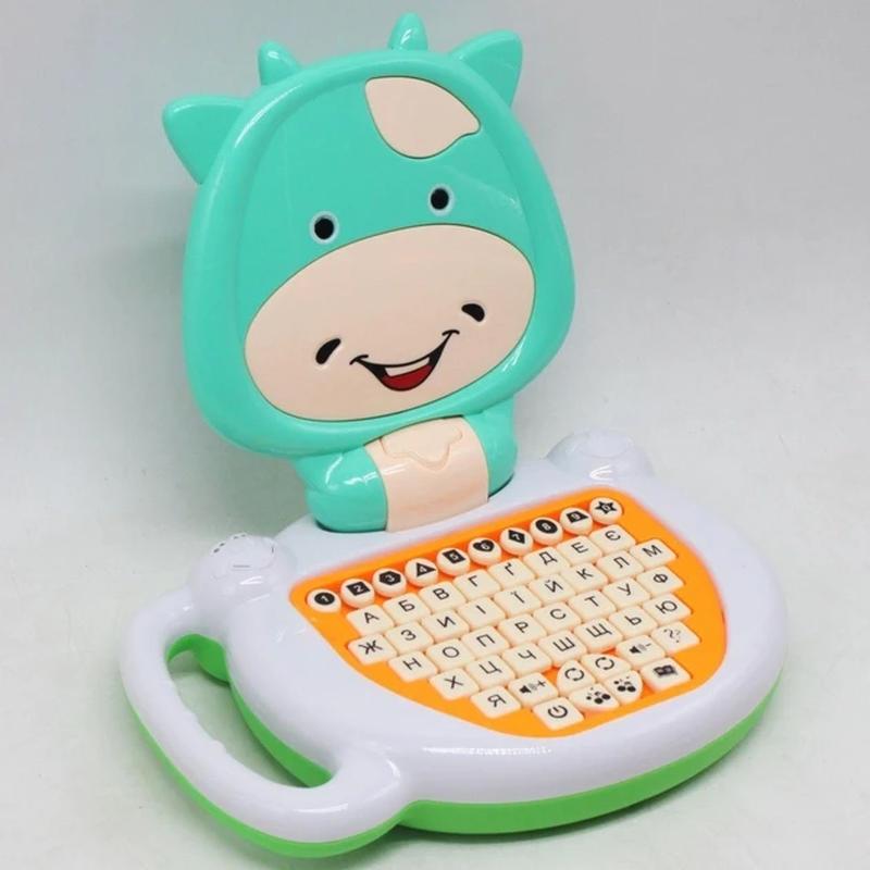 Ноутбук интерактивный на украинском языке алфавит цифры стихи геометрические фигуры pl-721-54 ...