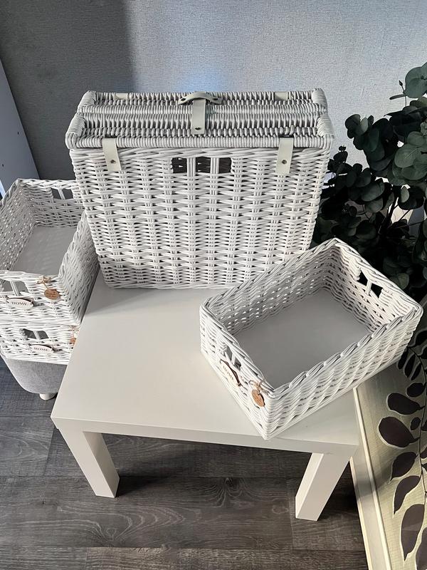 Плетеные корзины — цена 4500 грн в каталоге Шкатулки Купить товары для дома и быта по доступной