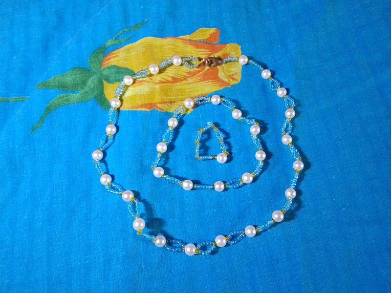 Набір прикрас із бісеру — ціна 150 грн у каталозі Комлекти Купити аксесуари за доступною ціною