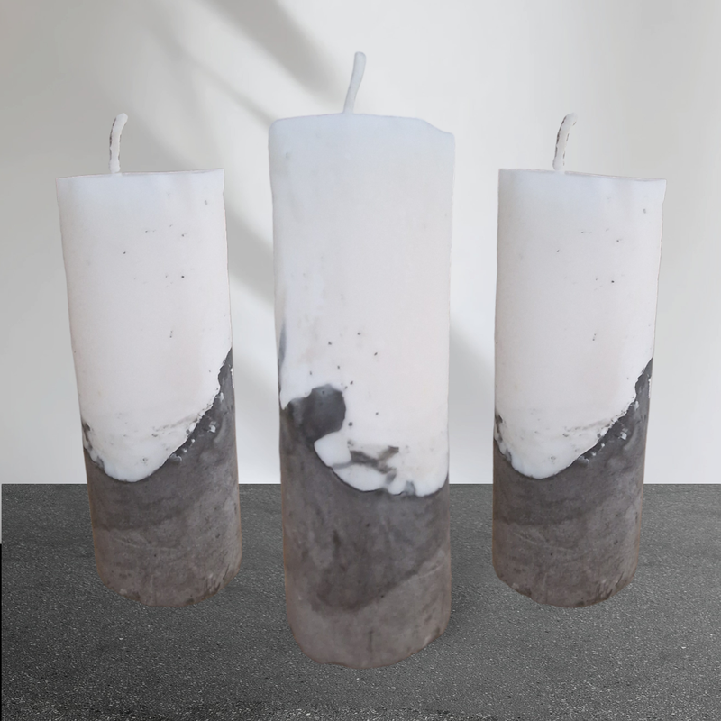 Бетона свеча ручной работы ️ — цена 180 грн в каталоге Свечи Купить товары для дома и быта по