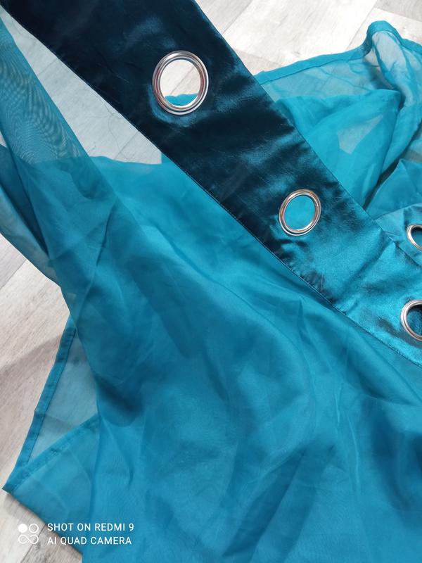 Тюль завіса на люверсах кільцях — ціна 350 грн у каталозі Штори Купити товари для дому та