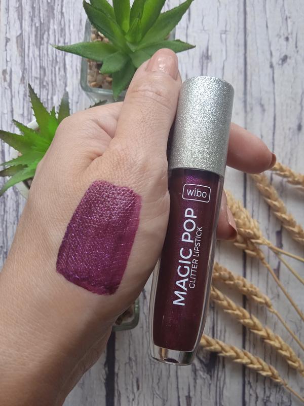 Жидкая помада для губ wibo magic pop glitter lipstick тон 04 — цена 48 ...