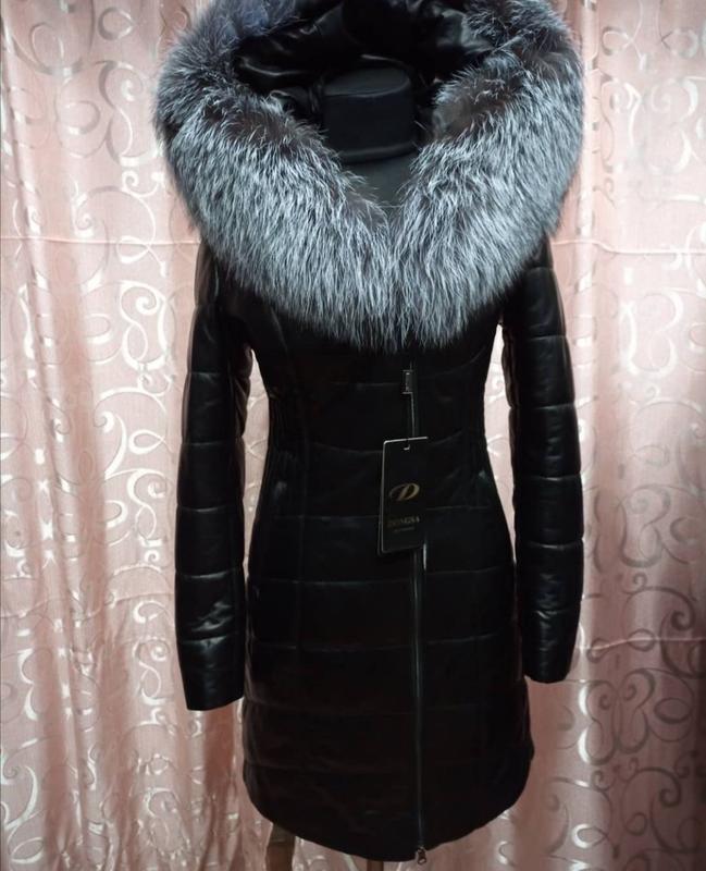 Розкішна шкіряна куртка — ціна 7600 грн у каталозі Куртки Купити жіночі речі за доступною ціною
