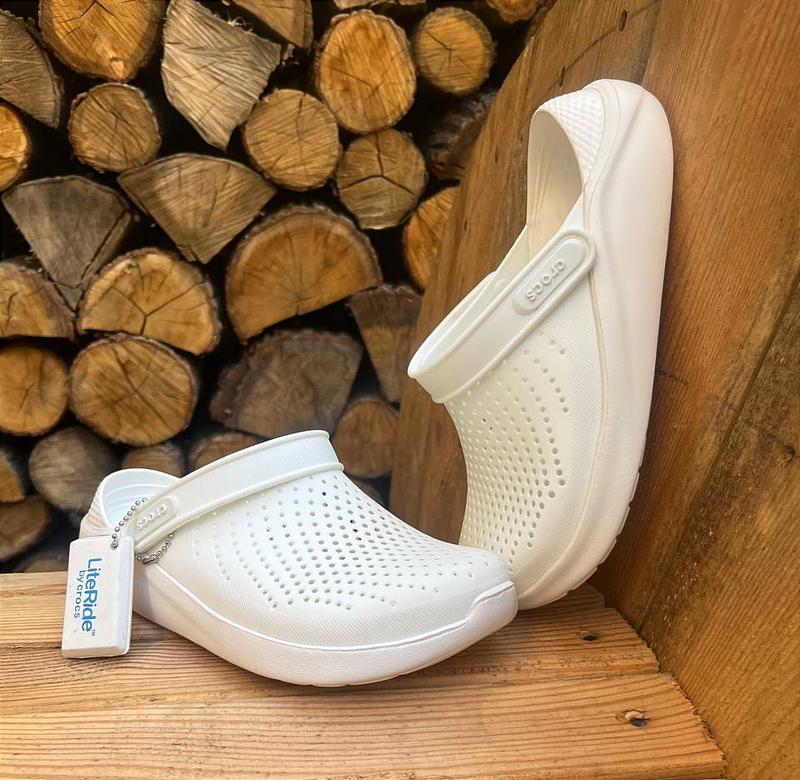 Жіночі крокси crocs literide clog white — ціна 1395 грн у каталозі Сабо ...