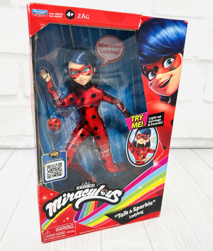 Кукла "леди баг" со звуковыми и световыми эффектами miraculous ladybug ...