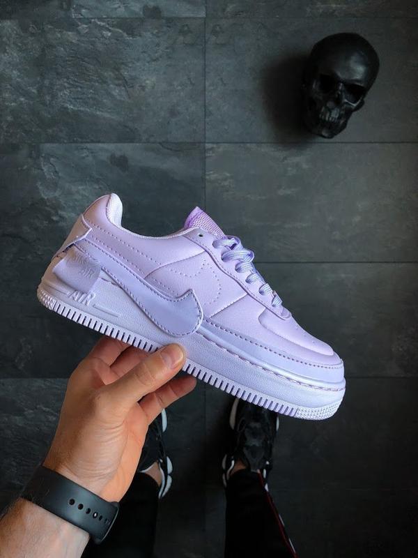 Кроссовки женские nike air force, сиреневые (найк аир форс, найки ...
