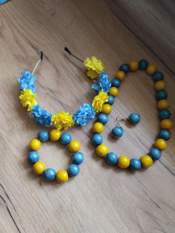 Патріотичні прикраси — ціна 150 грн у каталозі Комлекти Купити аксесуари за доступною ціною на