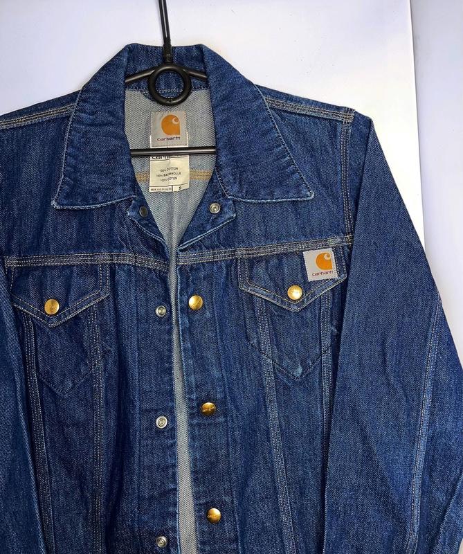 Жіноча джинсовка carhartt wip вінтажна джинсова куртка оригінальна ...