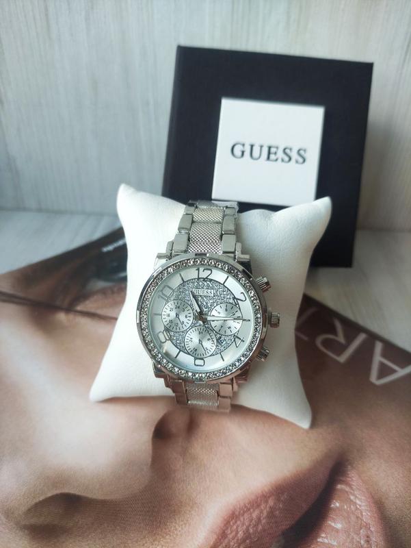 Женские наручные часы guess silver — цена 1000 грн в каталоге Часы ...