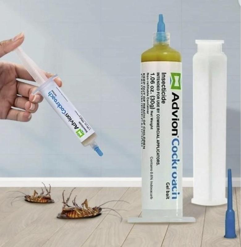 Средство шприц яд от тараканов dupont advion cockroach gel и ловушки ...