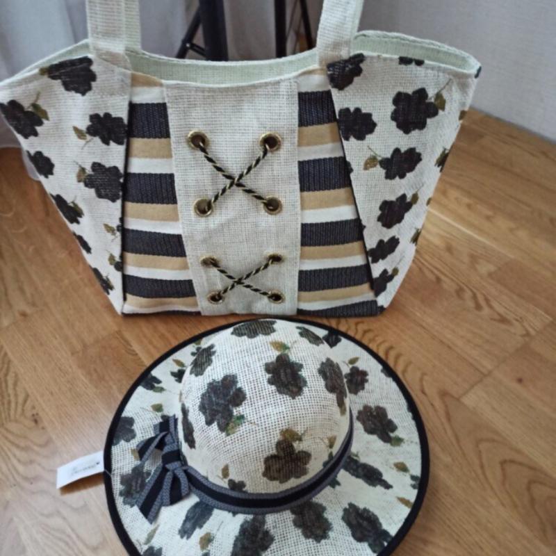 Комплект сумка та панама — ціна 255 грн у каталозі Пляжні сумки Купити аксесуари за доступною