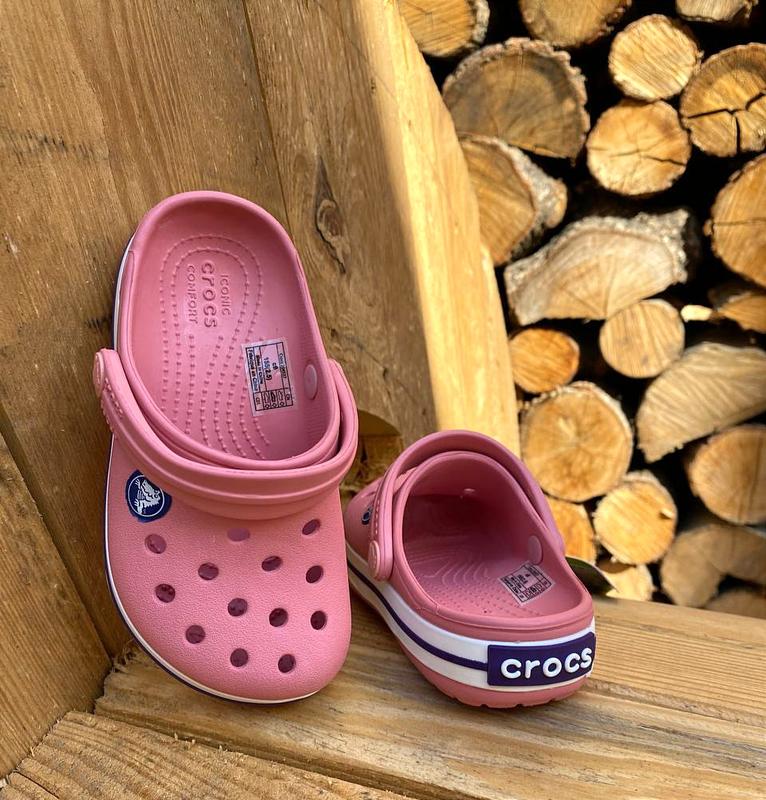 Crocs kids pink store