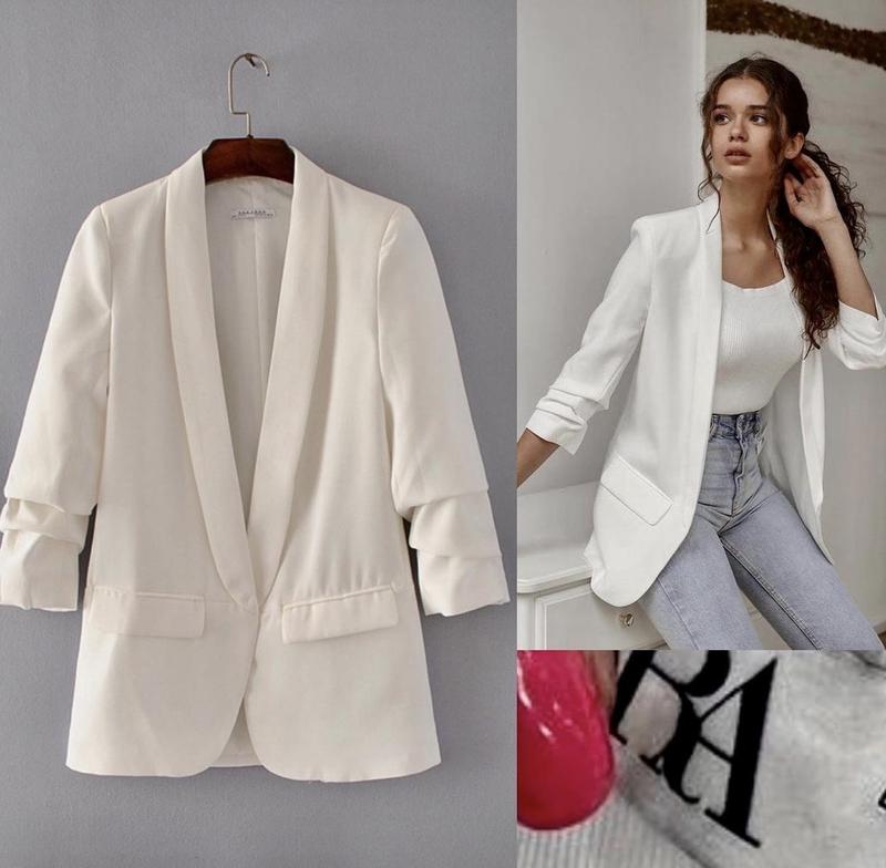 Пиджак зара — цена 699 грн в каталоге Пиджаки и жакеты Купить женские вещи по доступной цене на