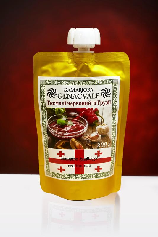 Красный ткемали 200г из грузии gamarjoba genacvale — цена 47 грн в ...