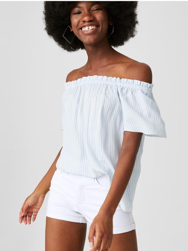 Брендовые джинсовые шорты c&a clockhouse этикетка — цена 558 грн в каталоге Шорты Купить женские ...