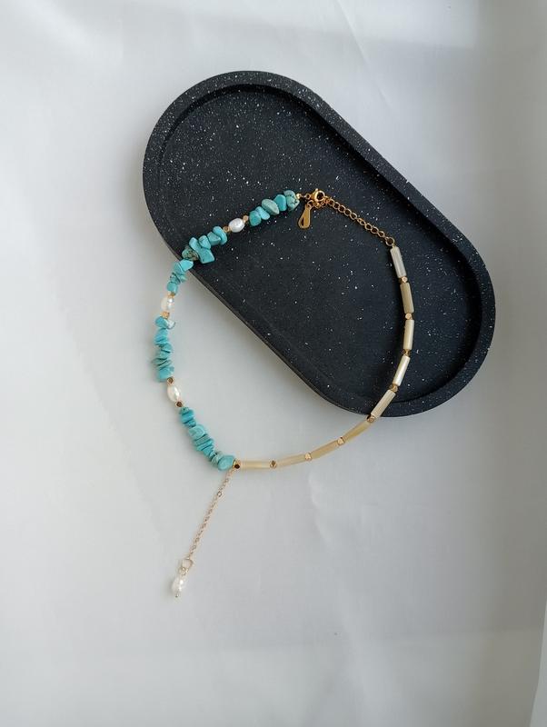 Чокер з бірюзи — ціна 300 грн у каталозі Чокери Купити аксесуари за доступною ціною на Шафі