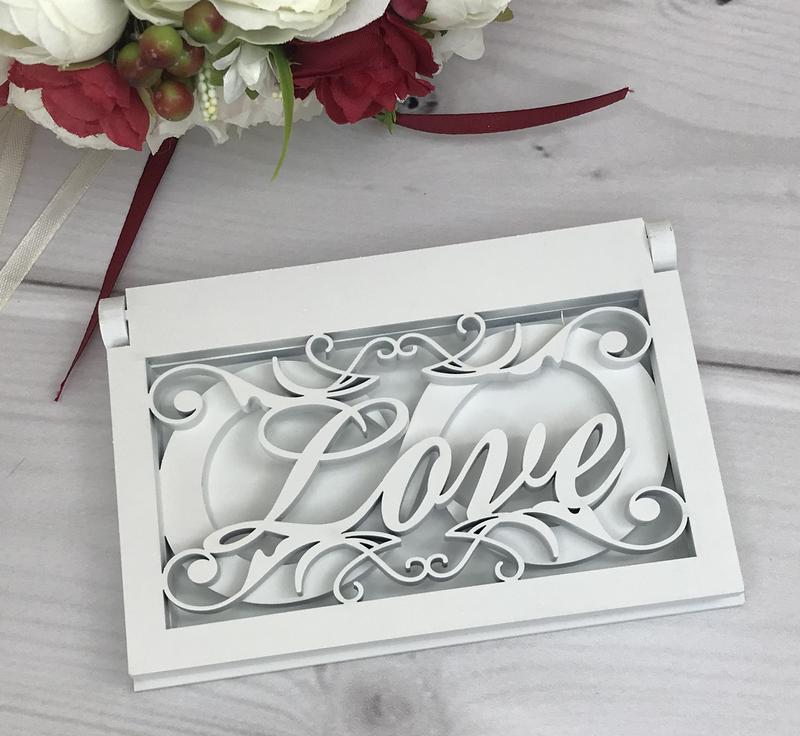 Скринька під каблучки — ціна 340 грн у каталозі Весільні аксесуари