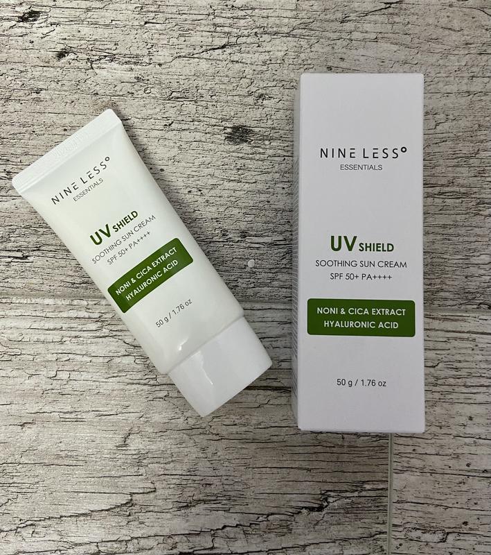 Nine less - essentials uv shield soothing sun cream spf 50+/pa ...