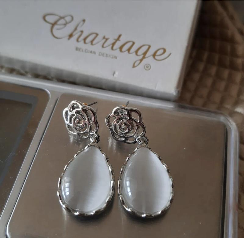 Сережки котяче око chartage біжутерія — ціна 800 грн у каталозі Сережки ...