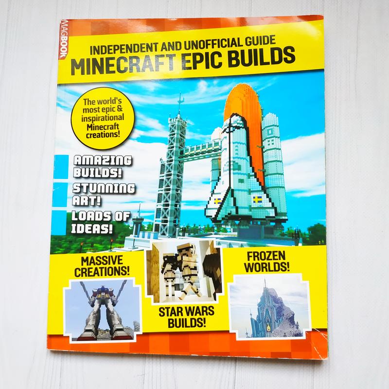 Книга на английском майнкрафт guide minecraft epic builds — ціна 100 ...
