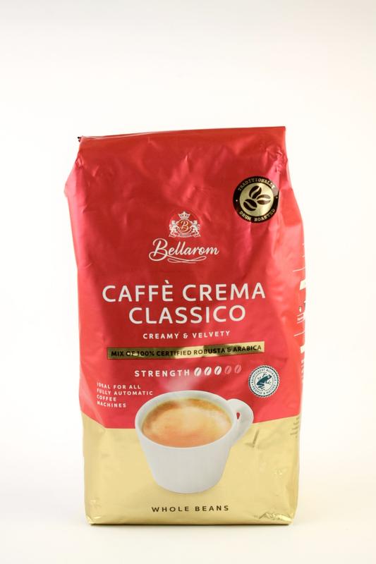 Кава у зернах bellarom caffe crema classico 1кг німеччина — ціна 554 ...