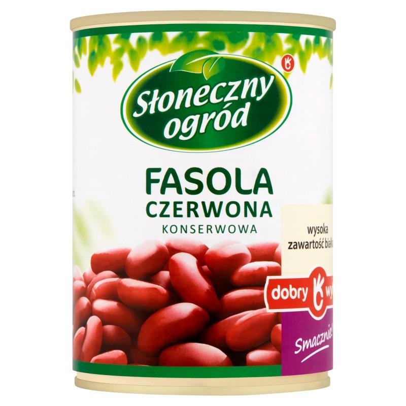 Фасоль красная (бобы) консервированные fasola , 400г в ж/б, польша ...