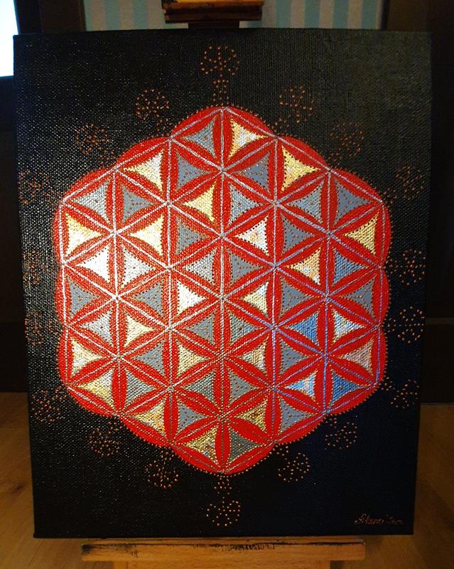 Картина квітка життя 50 40 — ціна 1350 грн у каталозі Картини Купити товари для дому та