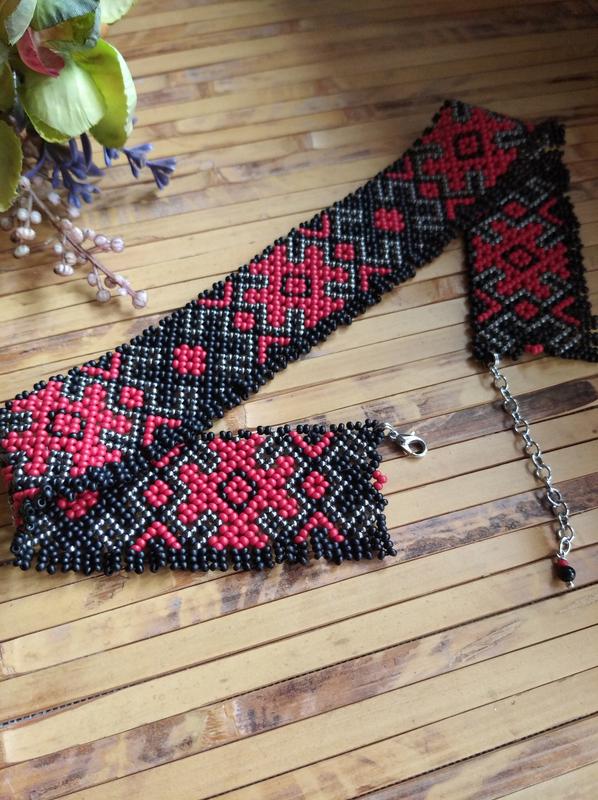 Стрічковий гердан силянка — ціна 500 грн у каталозі Кольє і намиста Купити аксесуари за